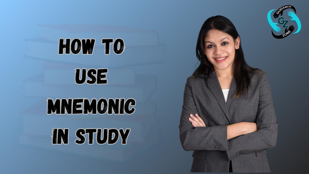 How to use mnemonics in study - Guidance Zone